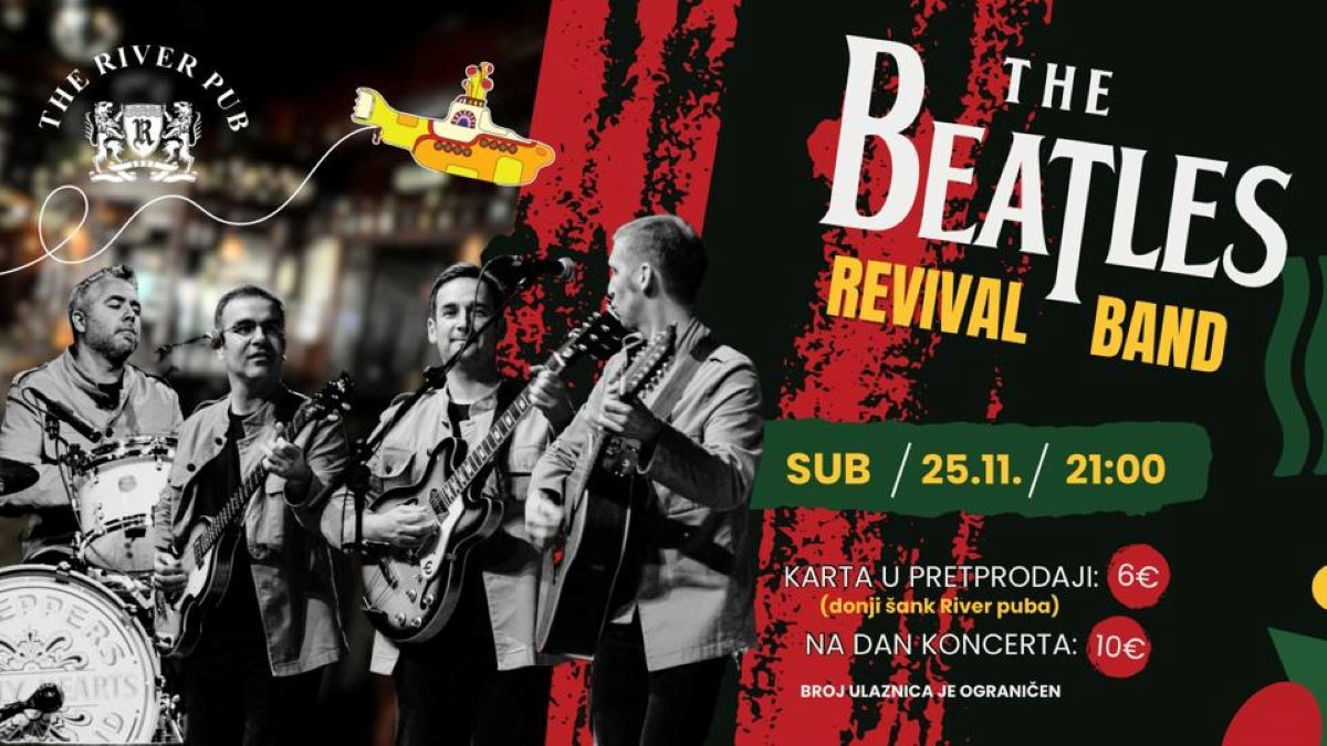 Beatles Revival Band stiže u River Pub