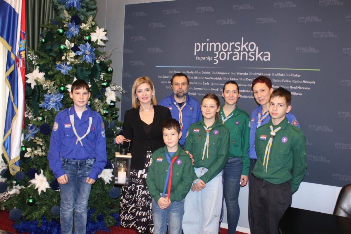 Betlehemsko svjetlo mira stiglo u Primorsko-goransku županiju