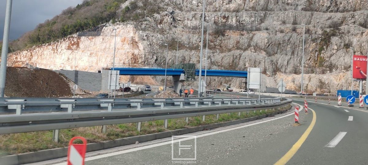 Prometna nesreća na autocesti A7 kod čvora Orehovica – vozi se jednim trakom