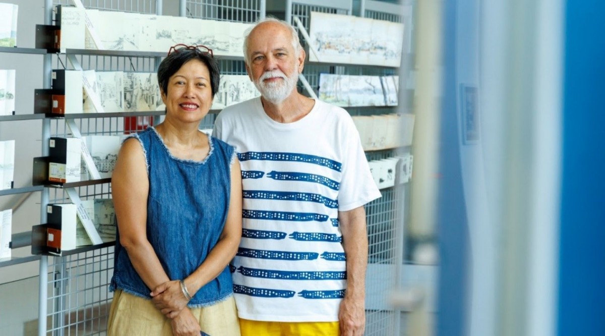 Arhitekti Davisi Boontharm i Darko Radović u Rijeci: Crtežima i ...