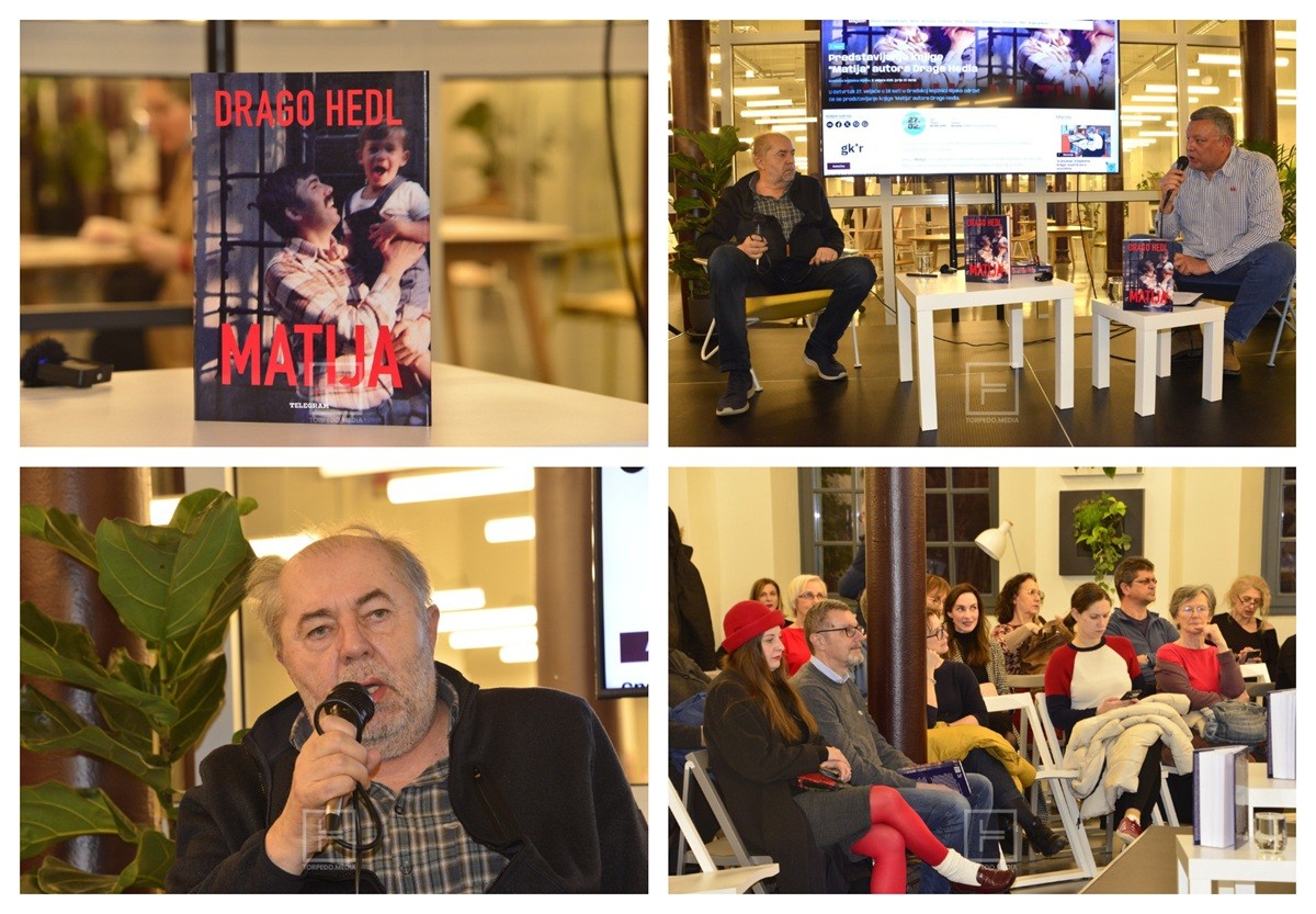 [FOTO/VIDEO] Predstavljanje knjige „Matija“ Drage Hedla izazvalo veliki ...