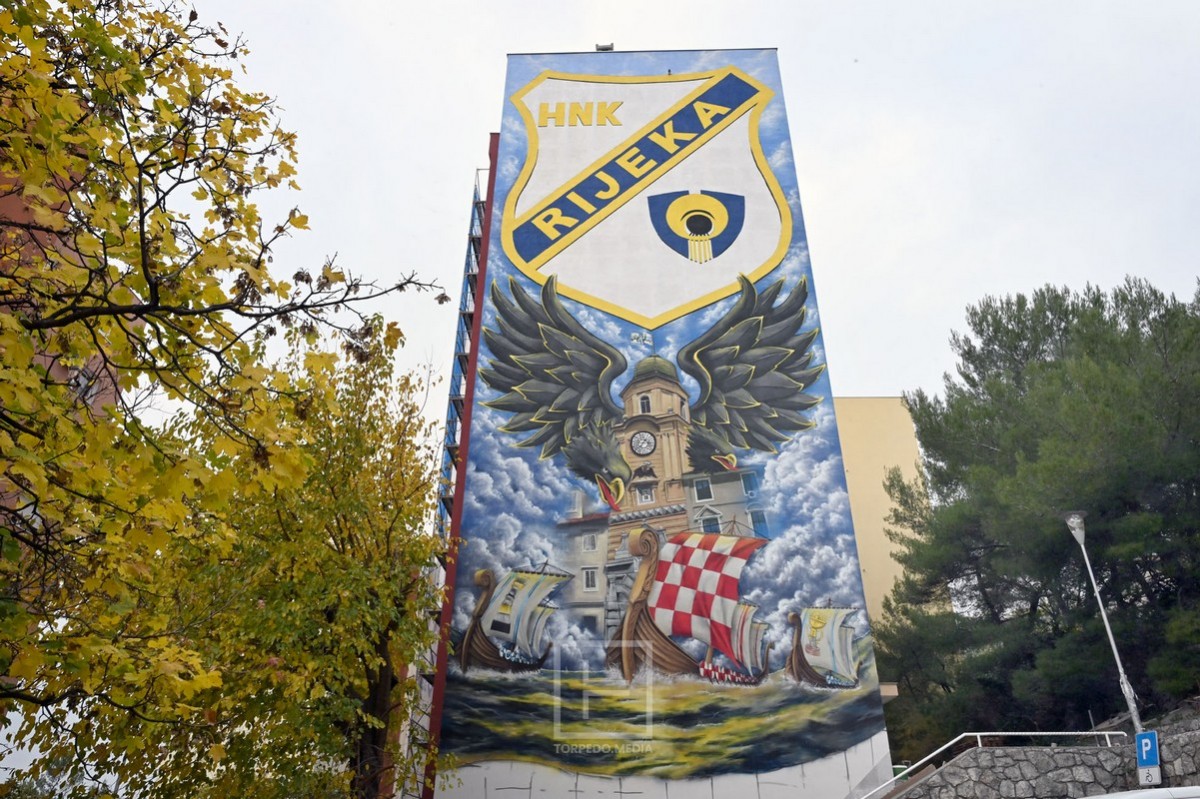 [VIDEO/FOTO] Monumentalni mural NK Rijeke osvanuo na Podmurvicama: Vito ...
