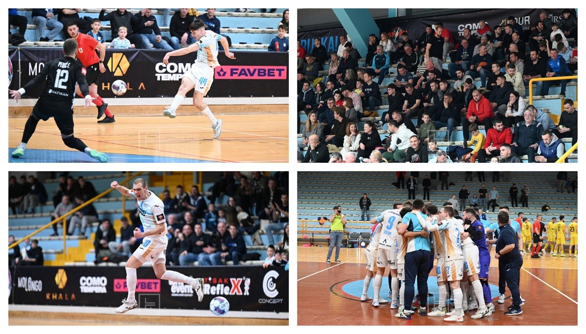 [FOTO] Hattrick Fetića u visokoj pobjedi protiv Aurelije