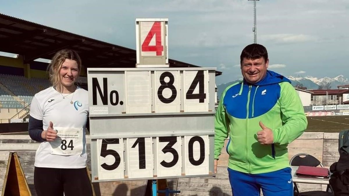 Laura Štefanec oborila novi svjetski rekord u bacanju koplja!