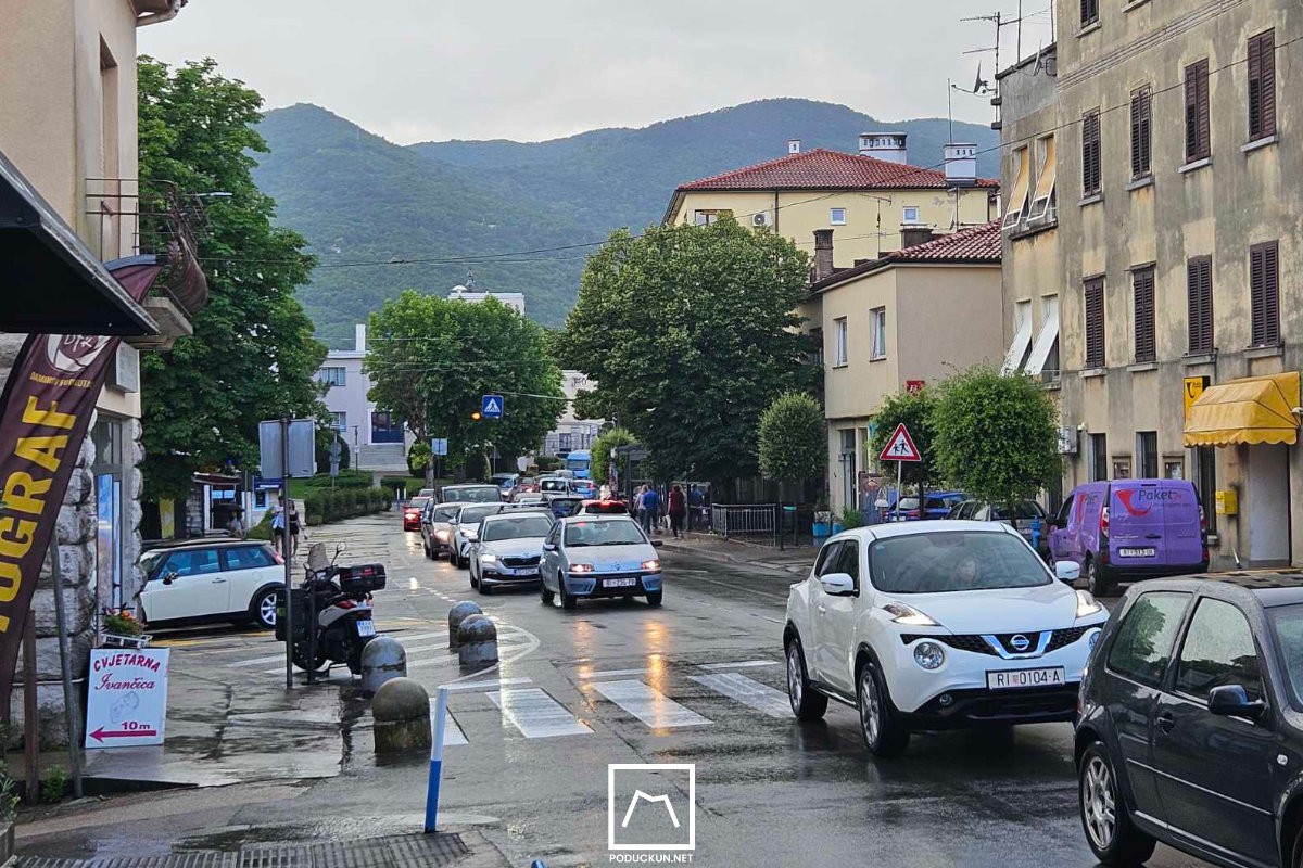 Matulji: Prometna nesreća stvorila gužve
