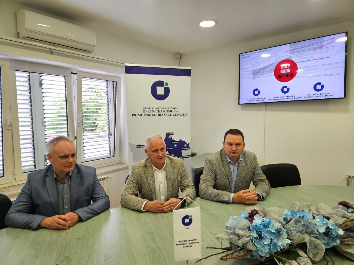 Obrtničke komore Primorsko-goranske, Istarske i Ličko-senjske županije predstavile projekt STOP ...