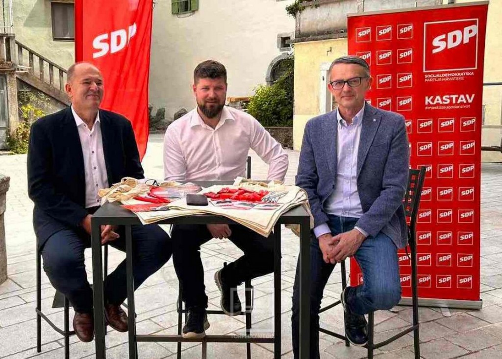 [FOTO/VIDEO] Predstavljen SDP-ov kandidat za gradonačelnika Kastva ...