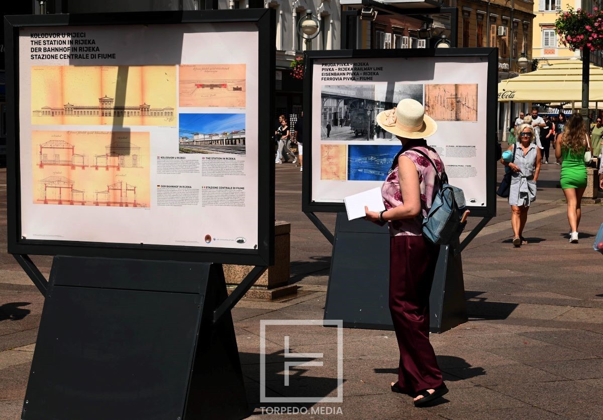 [U OKU KAMERE] Na Korzu izložba posvećena 150. obljetnici željeznice u ...